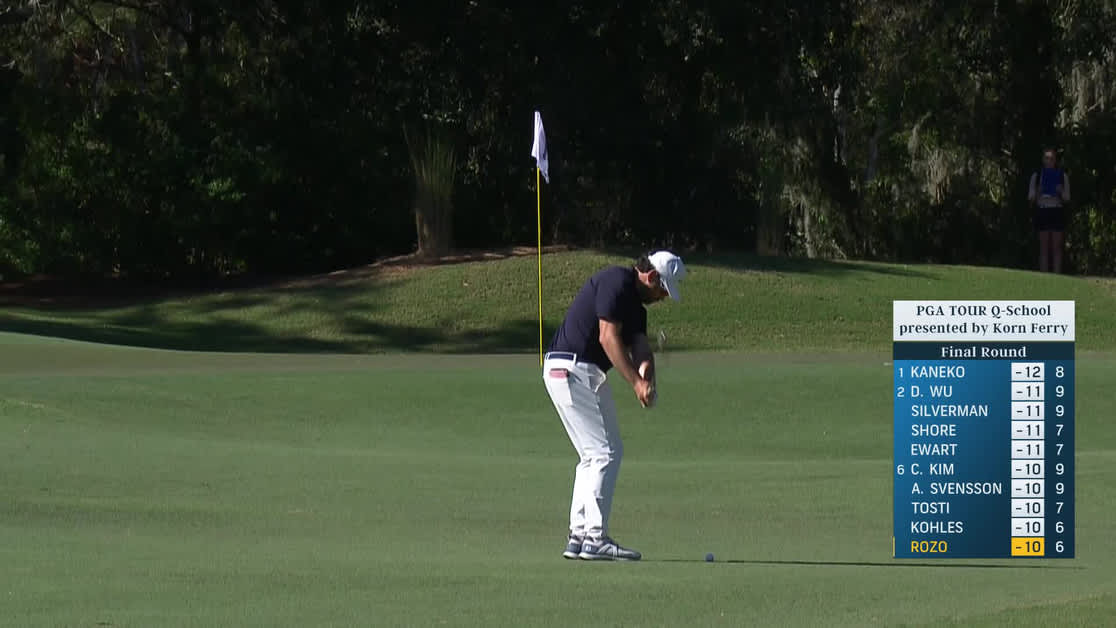 Marcelo Rozo | Round 4 | 7th hole | Shot 2 | 2025 PGA TOUR Q-School