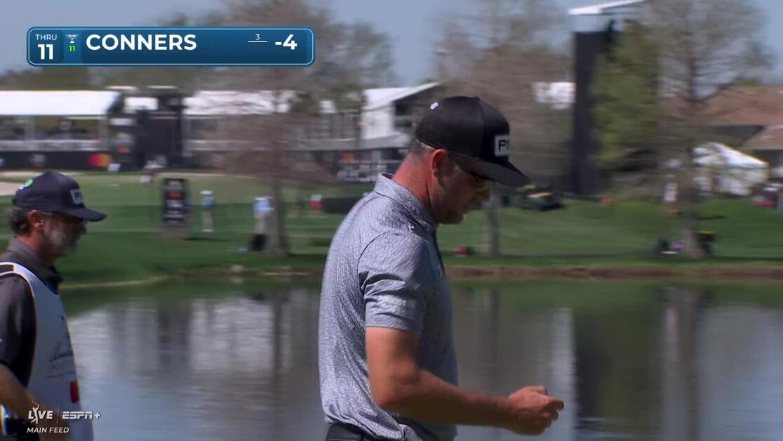 Corey Conners | Round 2 | 11th hole | Shot 4 | 2025 Arnold Palmer ...