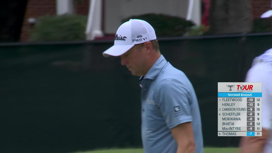 Justin Thomas | Round 2 | 11th hole | Shot 3 | 2025 TOUR Championship