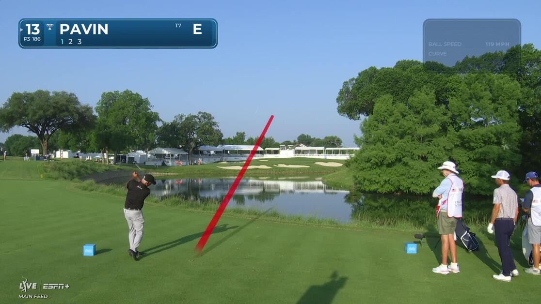 Corey Pavin | Round 1 | 13th hole | Shot 1 | 2025 Charles Schwab