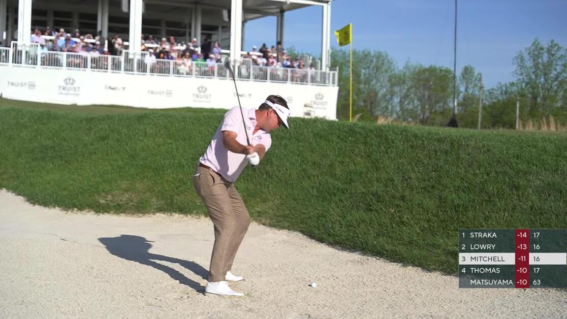 Keith Mitchell | Round 3 | 17th hole | Shot 3 | 2025 Truist Championship