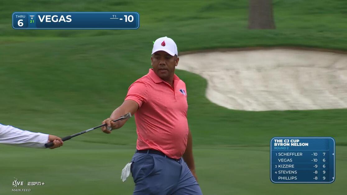 Jhonattan Vegas | Round 2 | 6th hole | Shot 3 | 2025 THE CJ CUP