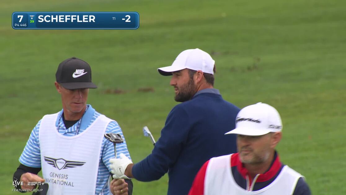 Scottie Scheffler | Round 1 | 7th hole | Shot 2 | 2025 Genesis