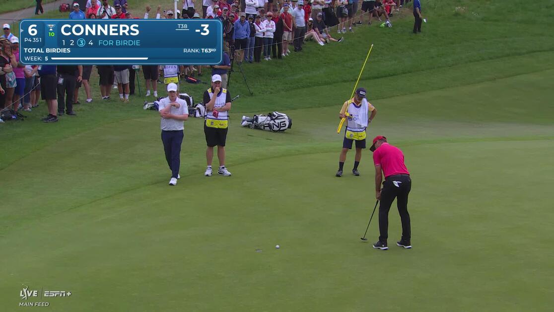 Corey Conners | Round 2 | 6th hole | Shot 3 | 2025 RBC Canadian