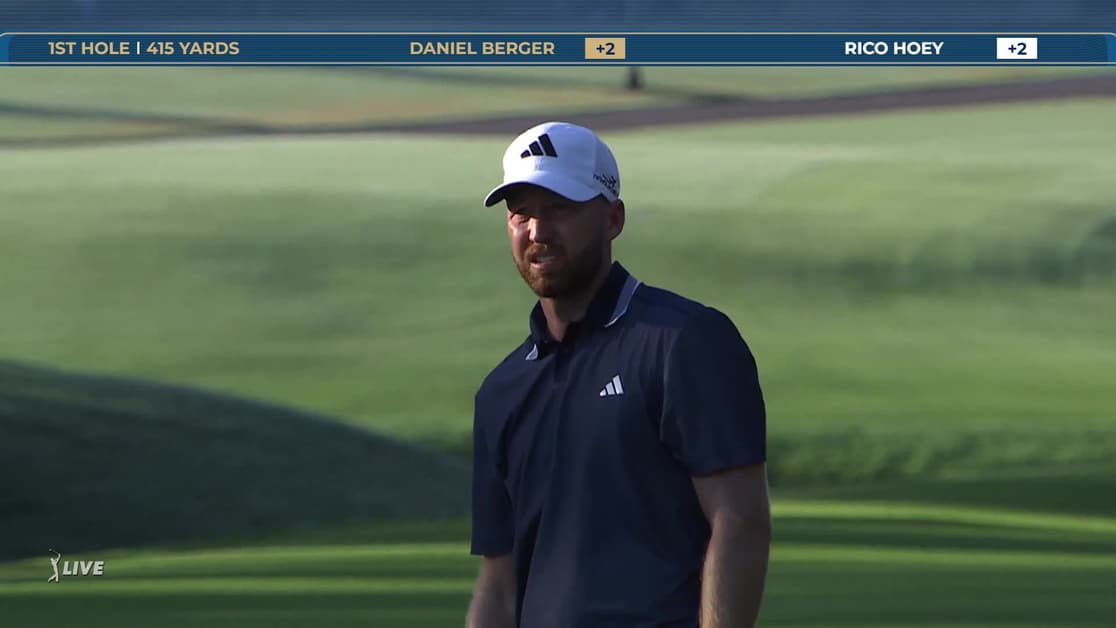 Daniel Berger | Round 3 | 1st hole | Shot 2 | 2026 THE PLAYERS