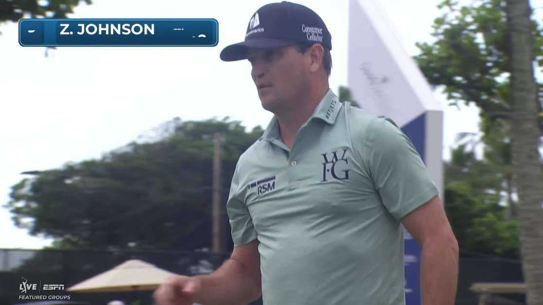 Zach Johnson | Round 4 | 9th hole | Shot 4 | 2026 Sony Open