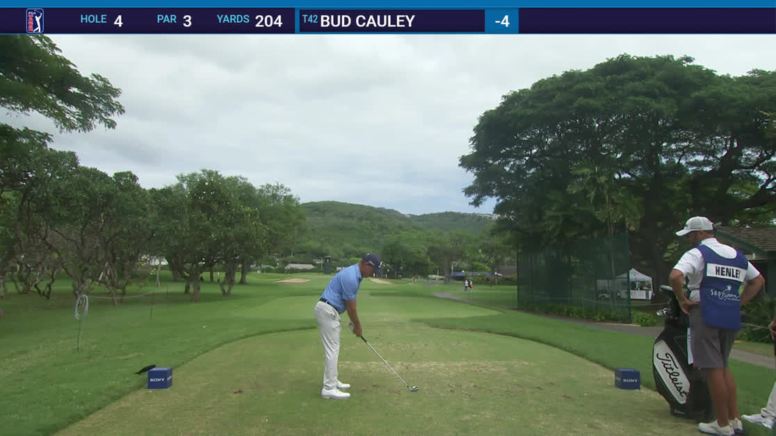 Bud Cauley | Round 4 | 4th hole | Shot 1 | 2026 Sony Open