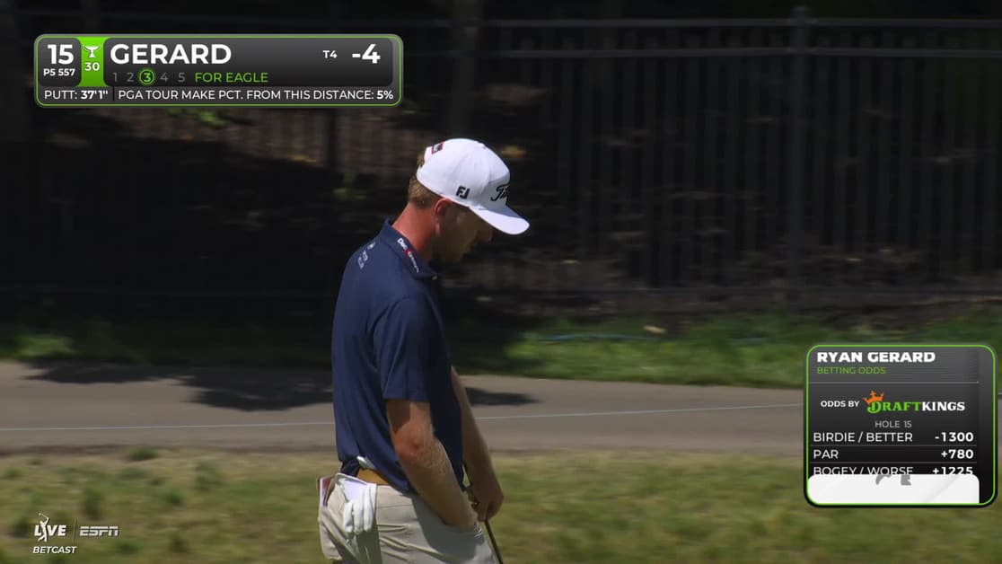 Ryan Gerard | Round 1 | 15th hole | Shot 3 | 2026 the Memorial