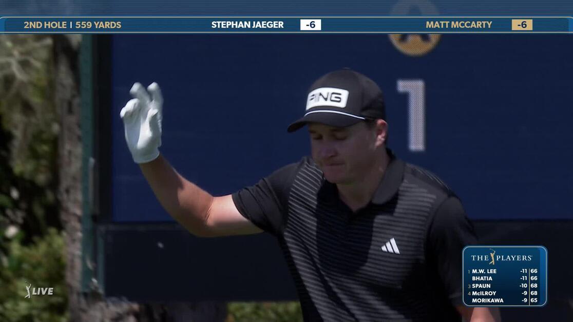 Matt McCarty | Round 3 | 2nd hole | Shot 4 | 2025 THE PLAYERS