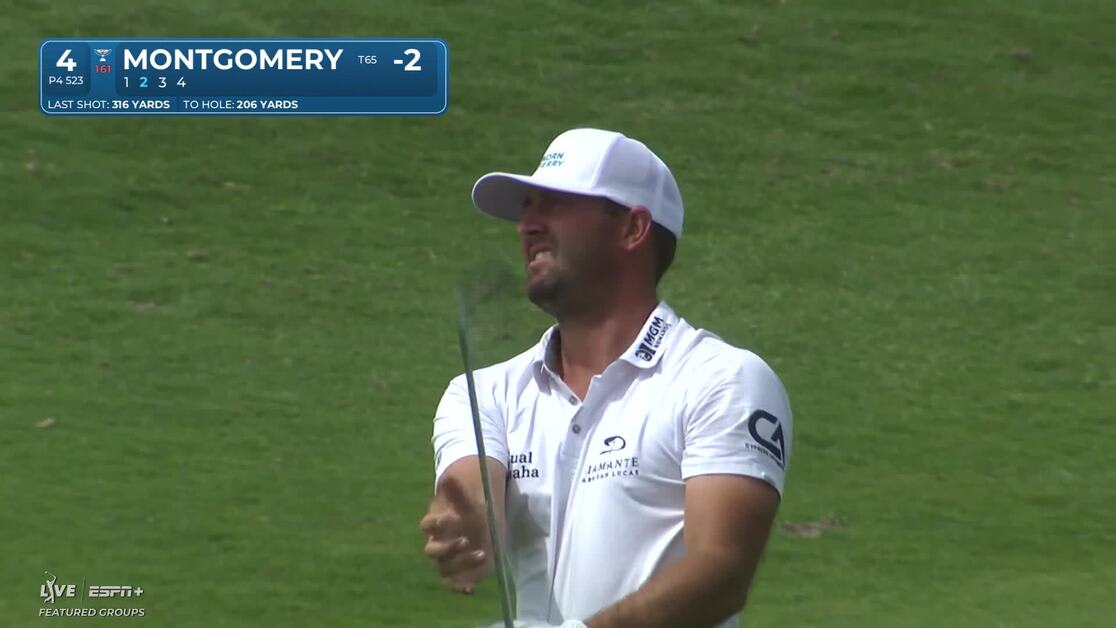 Taylor Montgomery | Round 2 | 4th hole | Shot 2 | 2025 Mexico Open