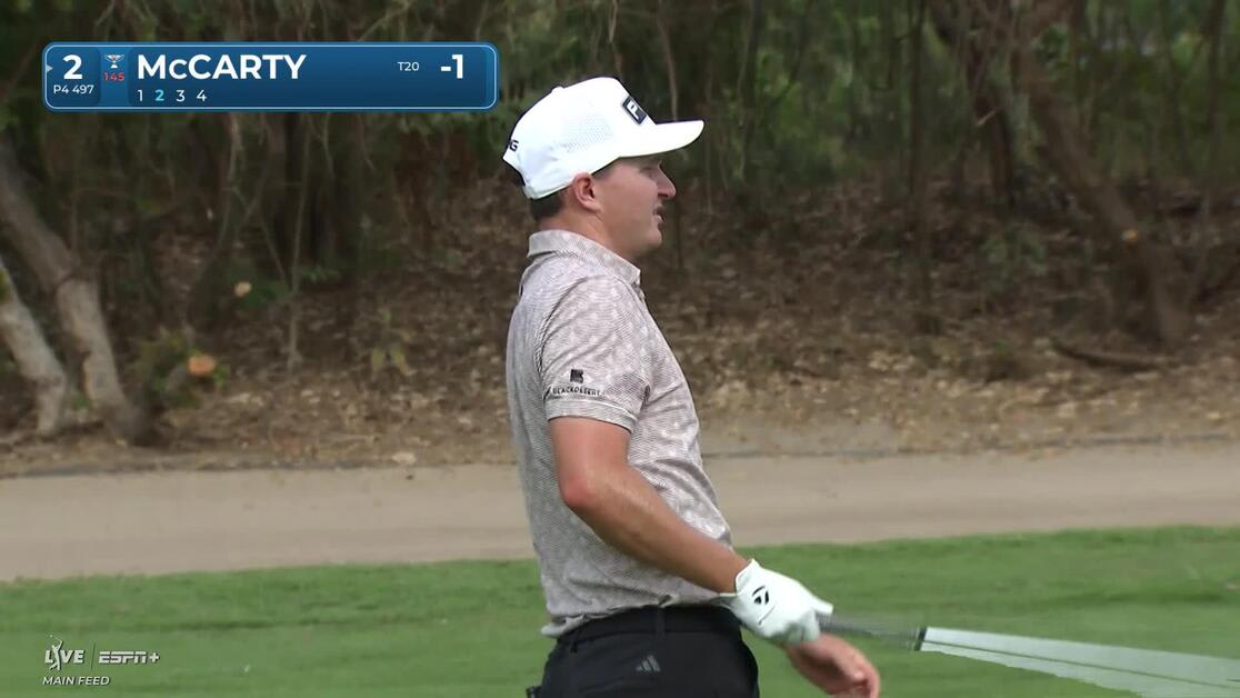 Matt McCarty | Round 1 | 2nd hole | Shot 2 | 2025 Mexico Open
