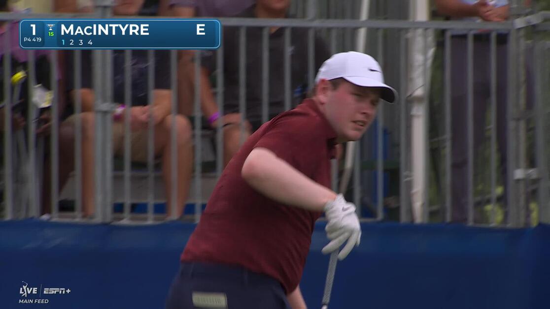 Robert MacIntyre | Round 1 | 1st hole | Shot 1 | 2025 Wyndham