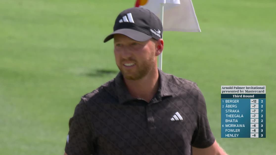 Daniel Berger | Round 3 | 2nd hole | Shot 4 | 2026 Arnold Palmer