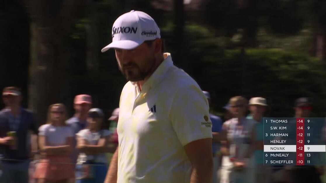 Andrew Novak | Round 3 | 10th hole | Shot 4 | 2025 RBC Heritage