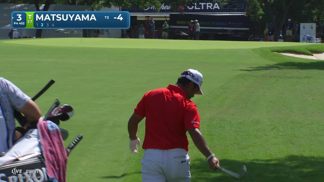 Hideki Matsuyama | Round 1 | 3rd hole | Shot 2 | 2026 Charles Schwab