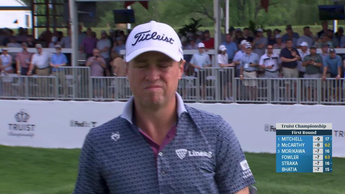 Justin Thomas | Round 1 | 18th hole | Shot 2 | 2025 Truist Championship