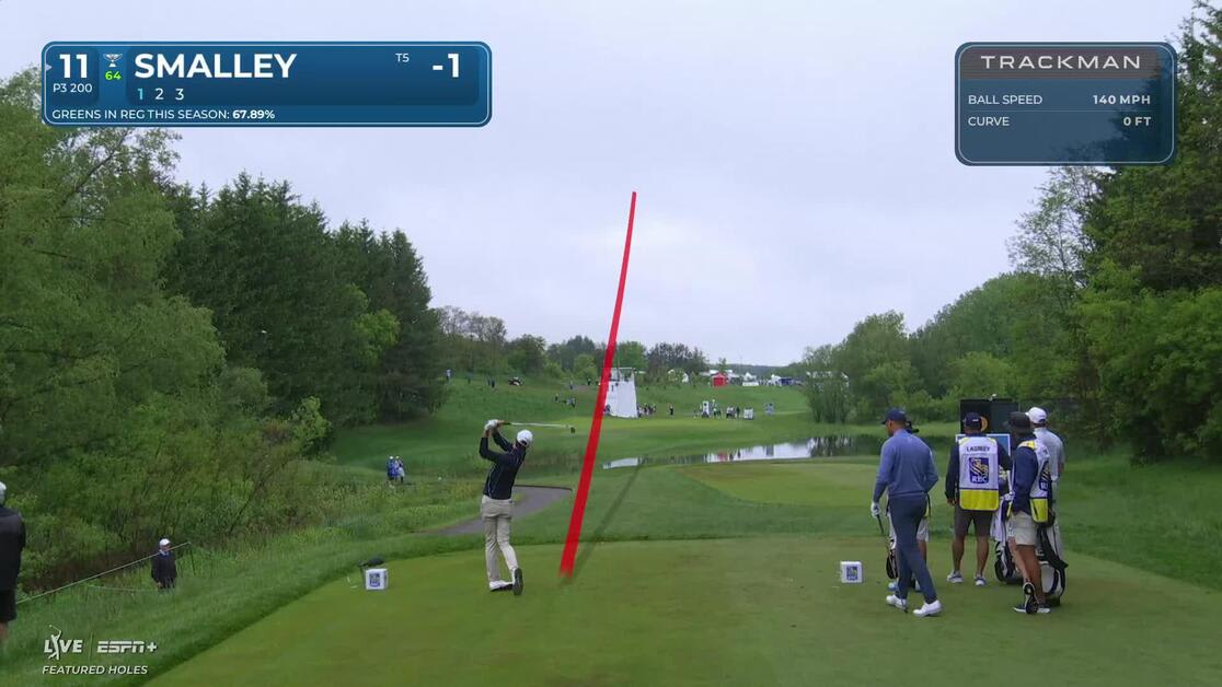 Alex Smalley | Round 1 | 11th hole | Shot 1 | 2025 RBC Canadian