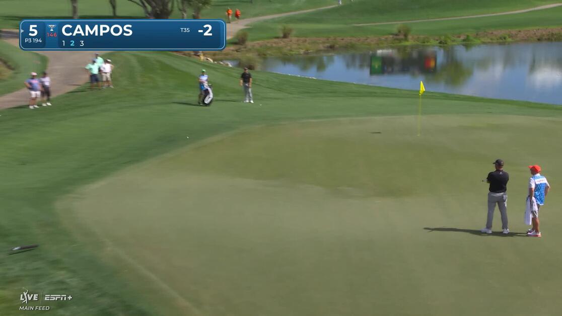 Rafael Campos | Round 1 | 5th hole | Shot 2 | 2025 Cognizant Classic