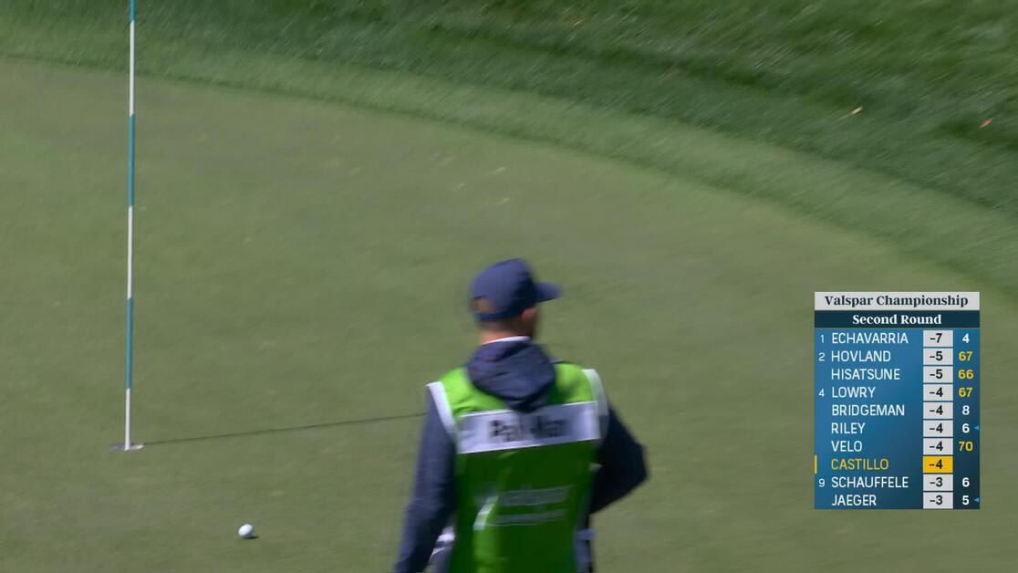 Ricky Castillo | Round 2 | 10th hole | Shot 3 | 2025 Valspar