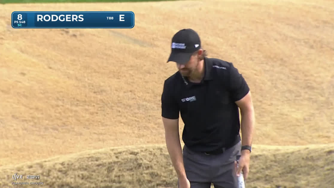 Patrick Rodgers | Round 1 | 8th hole | Shot 5 | 2026 The American Express