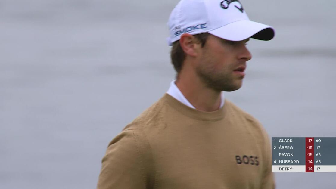 Thomas Detry | 2024 AT&T Pebble Beach | Round 3 | 18th hole | Shot 5