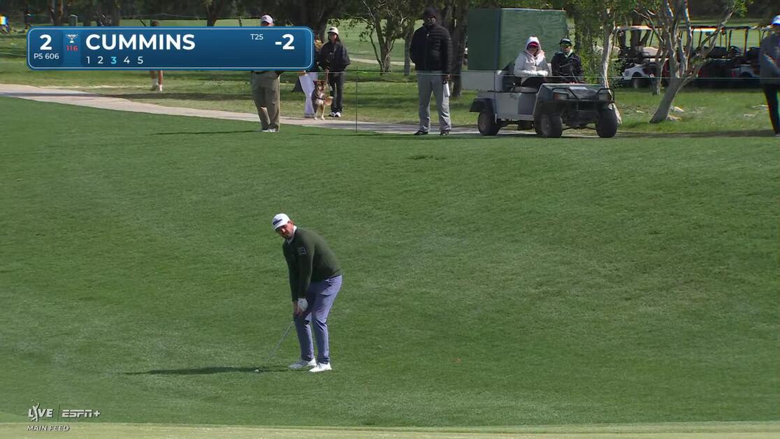 Quade Cummins | Round 4 | 2nd hole | Shot 3 | 2025 Valero