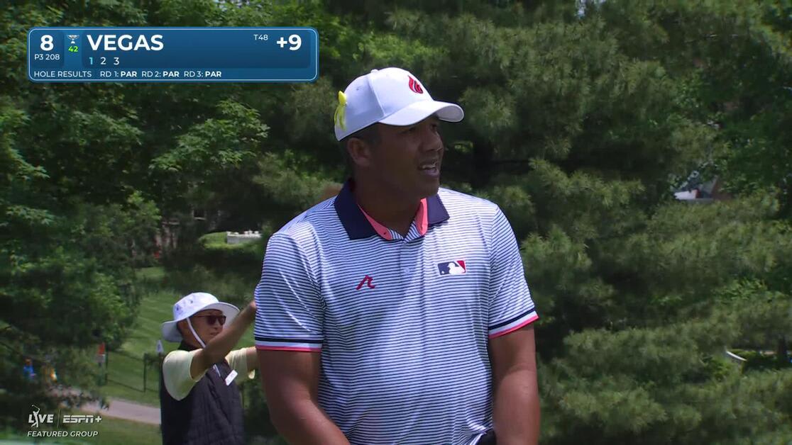 Jhonattan Vegas | Round 4 | 8th hole | Shot 1 | 2025 the Memorial