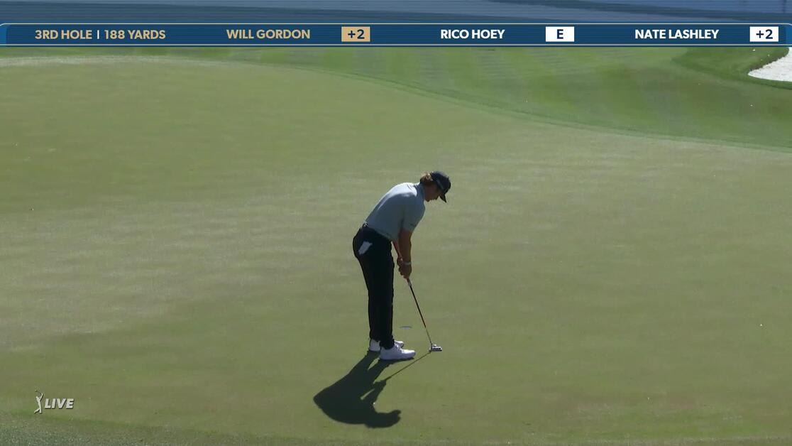 Will Gordon | Round 1 | 3rd hole | Shot 3 | 2025 THE PLAYERS