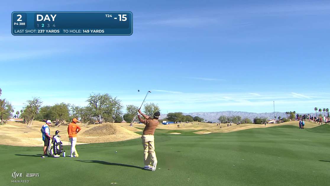 Jason Day | Round 4 | 2nd hole | Shot 2 | 2026 The American Express