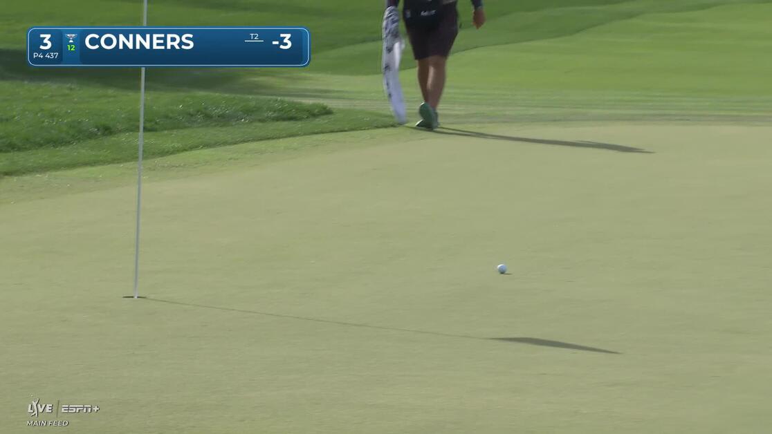 Corey Conners | Round 2 | 3rd hole | Shot 3 | 2025 Arnold Palmer ...