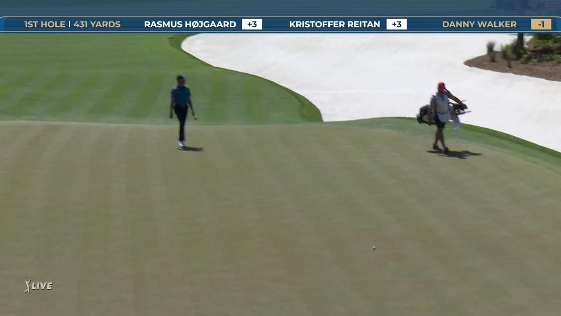 Danny Walker | Round 2 | 1st hole | Shot 3 | 2026 THE PLAYERS