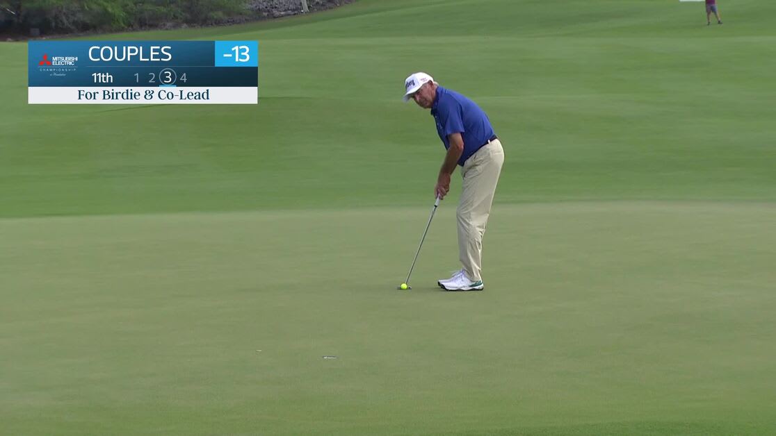 Fred Couples | Round 2 | 11th hole | Shot 3 | 2026 Mitsubishi