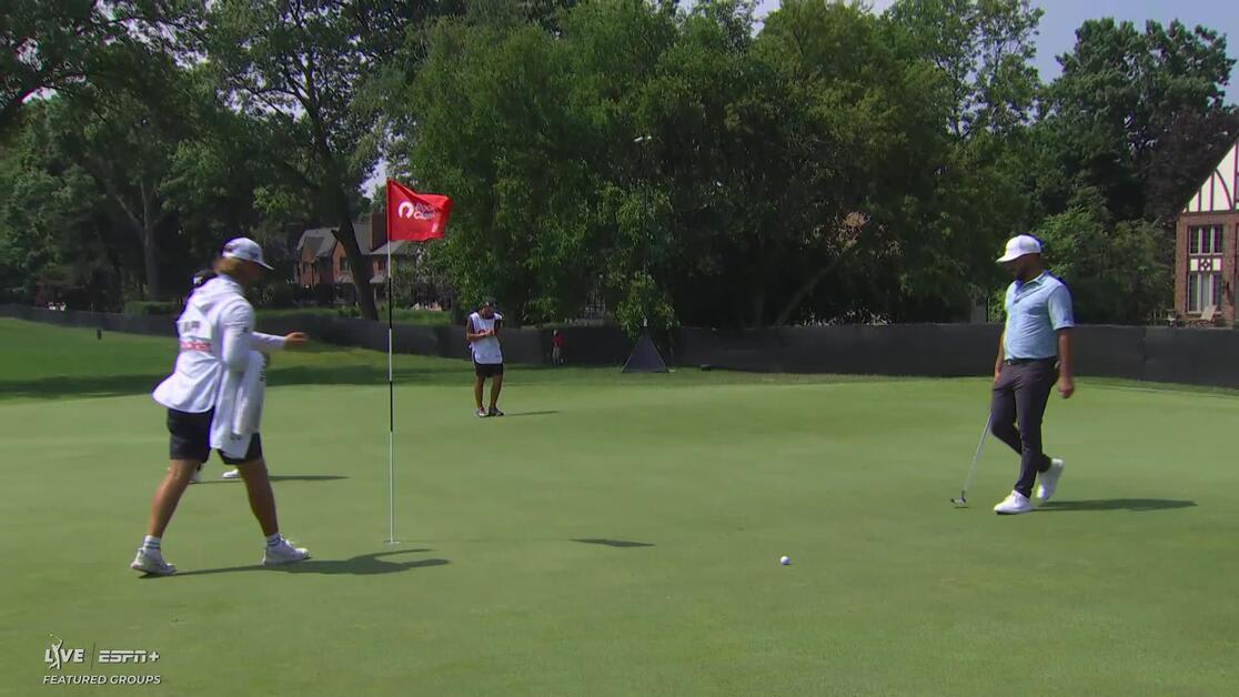 Tom Kim | Round 2 | 7th hole | Shot 5 | 2025 Rocket Classic