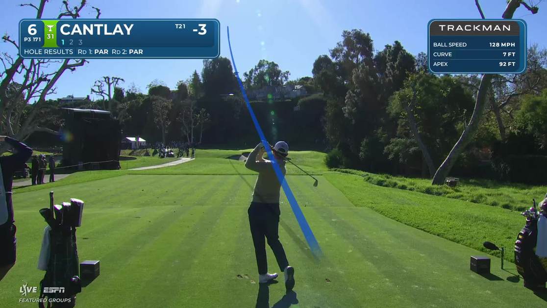 Patrick Cantlay | Round 3 | 6th hole | Shot 1 | 2026 The Genesis