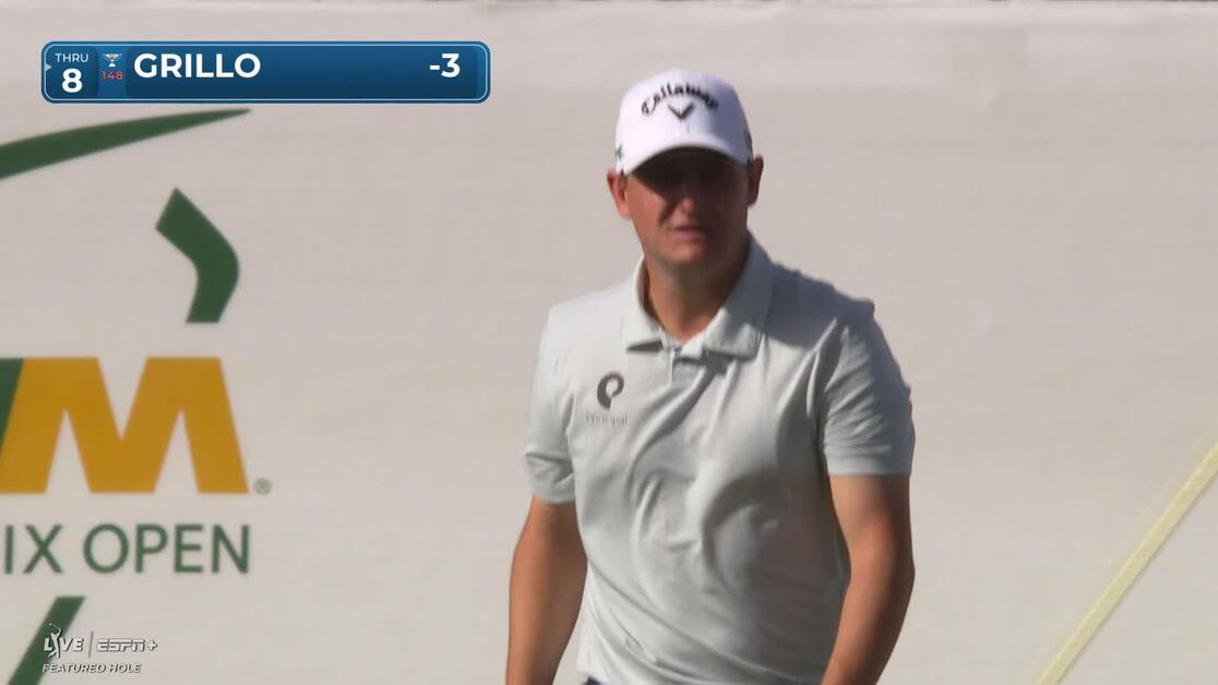 Emiliano Grillo | Round 2 | 17th hole | Shot 4 | 2025 WM Phoenix Open