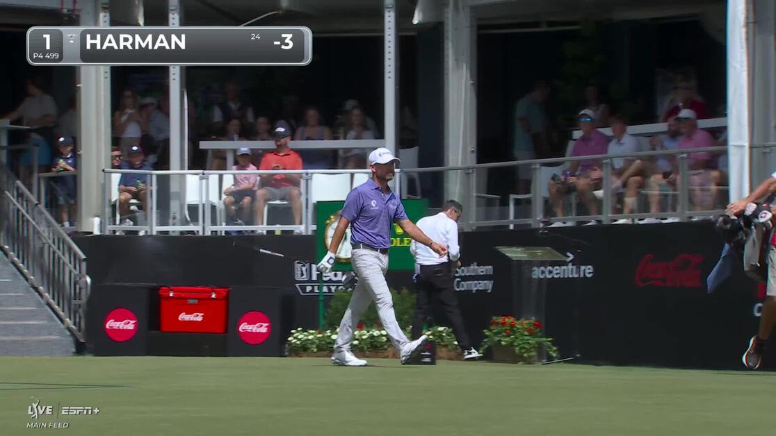Brian Harman | Round 4 | 1st hole | Shot 1 | 2025 TOUR Championship