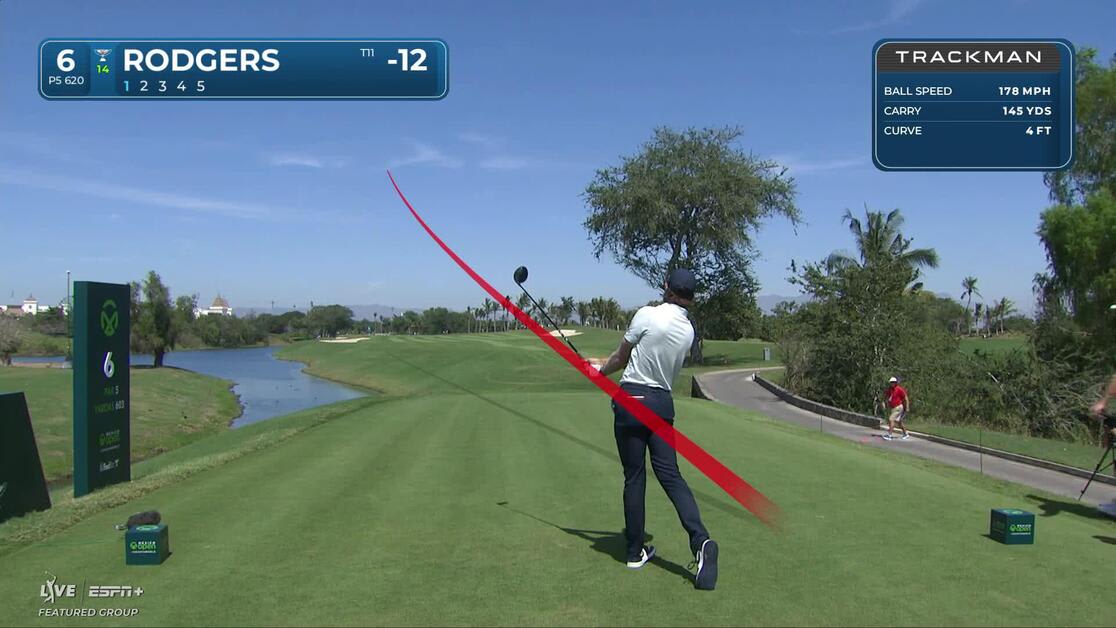 Patrick Rodgers | Round 4 | 6th hole | Shot 1 | 2025 Mexico Open