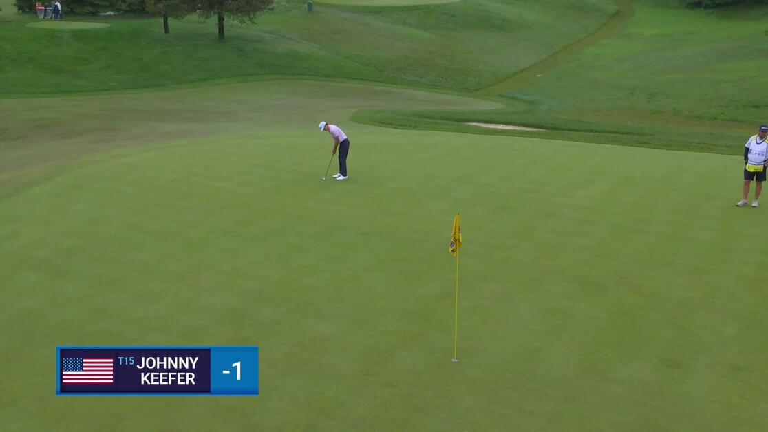 John Keefer | Round 1 | 4th hole | Shot 2 | 2025 RBC Canadian