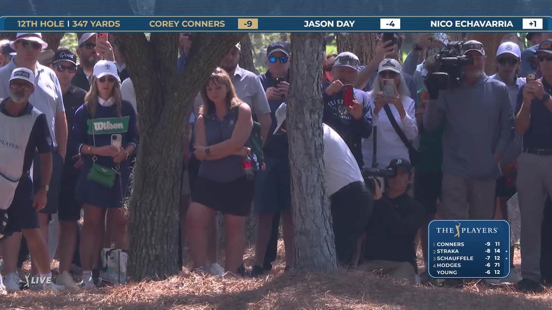 Corey Conners | Round 2 | 12th hole | Shot 2 | 2026 THE PLAYERS