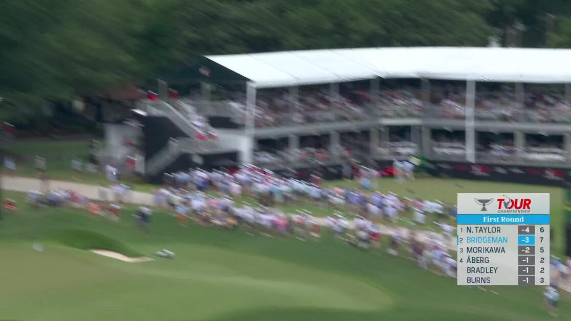 Jacob Bridgeman | Round 1 | 8th hole | Shot 2 | 2025 TOUR Championship