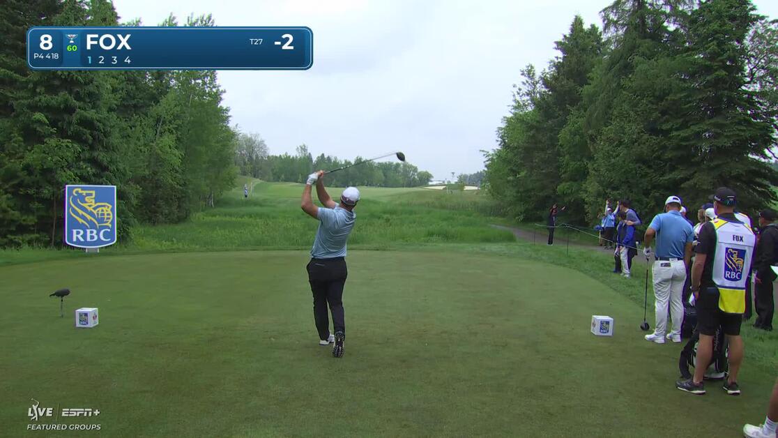 Ryan Fox | Round 1 | 8th hole | Shot 1 | 2025 RBC Canadian