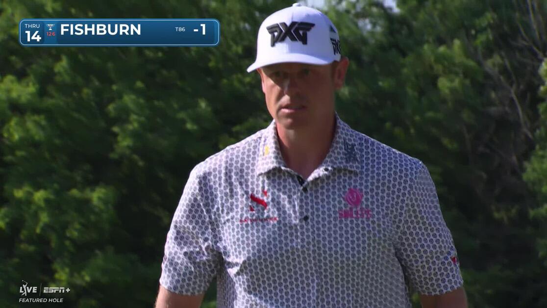 Patrick Fishburn | Round 1 | 14th hole | Shot 4 | 2025 John Deere