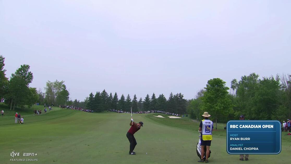 Nick Taylor | Round 2 | 3rd hole | Shot 2 | 2025 RBC Canadian