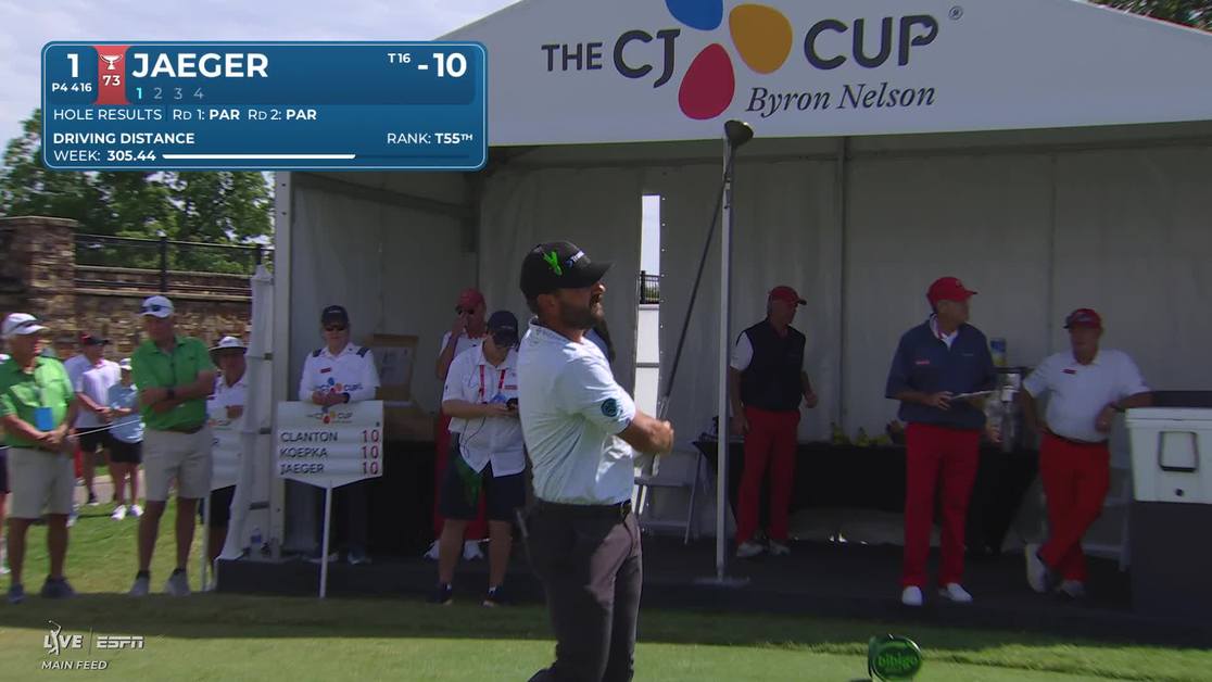 Stephan Jaeger | Round 3 | 1st hole | Shot 1 | 2026 THE CJ CUP