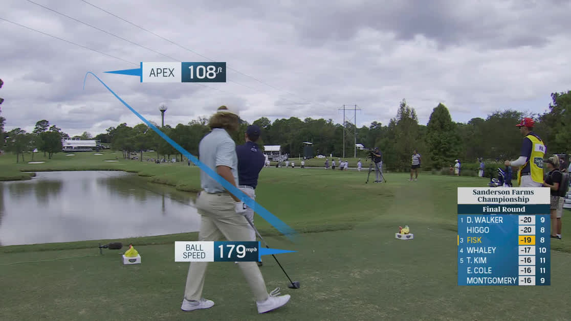 Steven Fisk | Round 4 | 9th hole | Shot 1 | 2025 Sanderson Farms