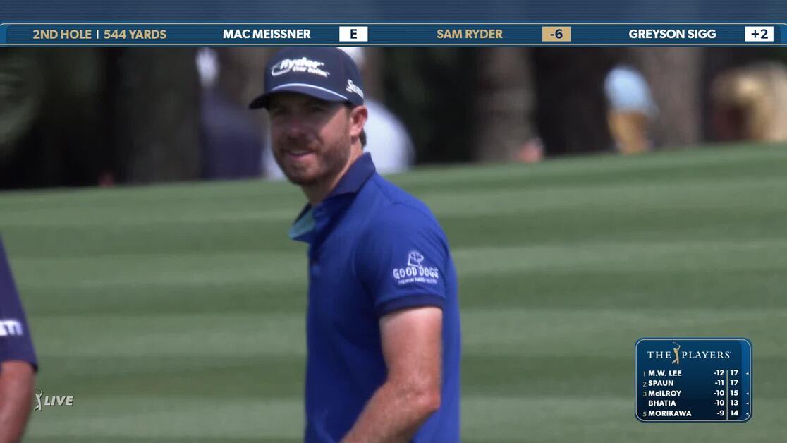 Sam Ryder | Round 2 | 2nd hole | Shot 3 | 2025 THE PLAYERS