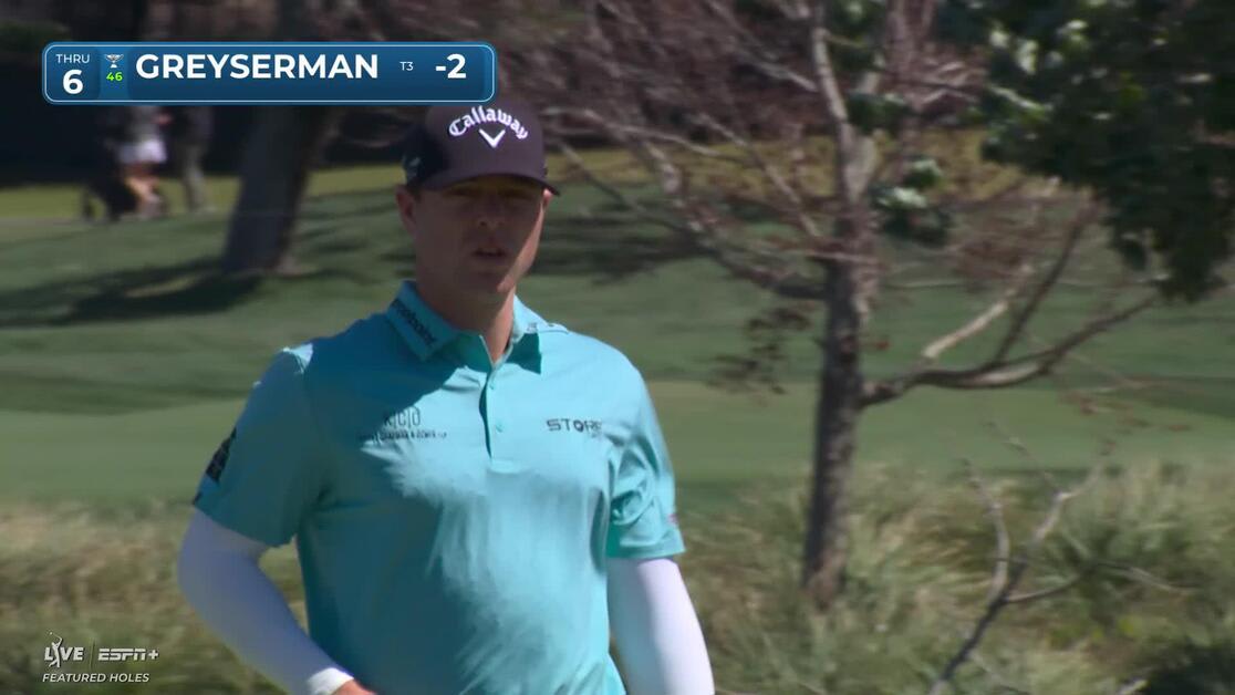 Max Greyserman | Round 1 | 6th hole | Shot 4 | 2025 Arnold Palmer