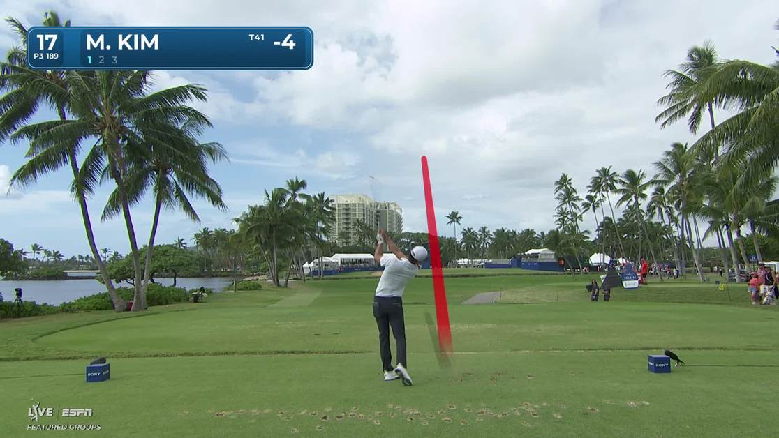 Michael Kim | Round 4 | 17th hole | Shot 1 | 2026 Sony Open