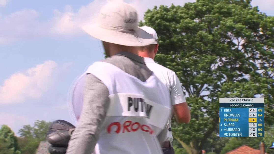 Andrew Putnam | Round 2 | 16th hole | Shot 3 | 2025 Rocket Classic