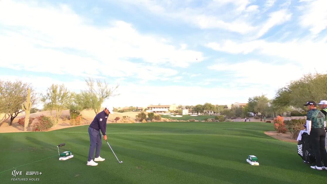 Ben Martin | Round 2 | 4th hole | Shot 1 | 2025 WM Phoenix Open